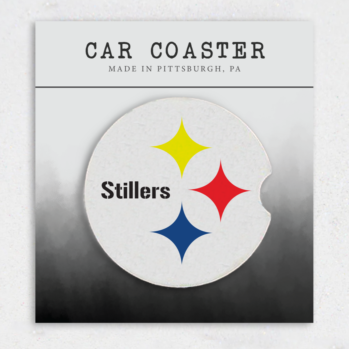 Stillers, Car Coaster – Gifted Hands Gift Shop